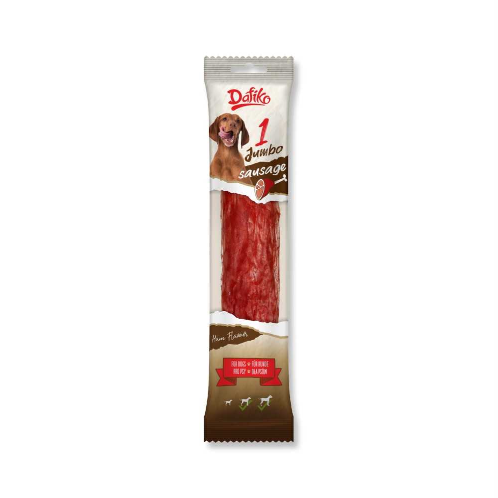 Dafiko poslastica za pse - Jumbo Sausage 30g