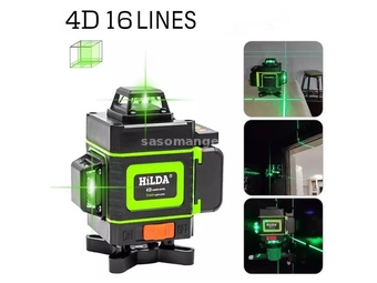 Laser za nivelaciju 4D 16 linija Digitalni