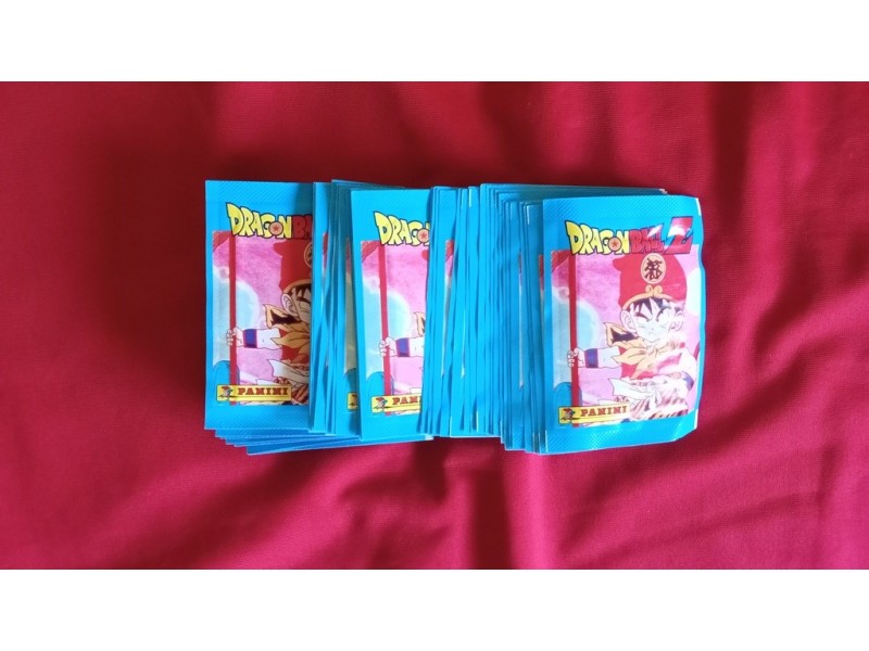Dragon ball Z Panini 50 neotvorenih kesica