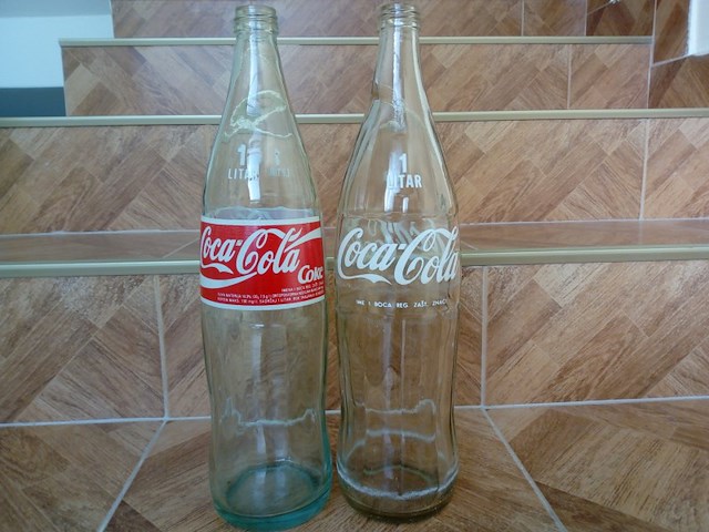 Coca Cola; stare flaše, 1l
