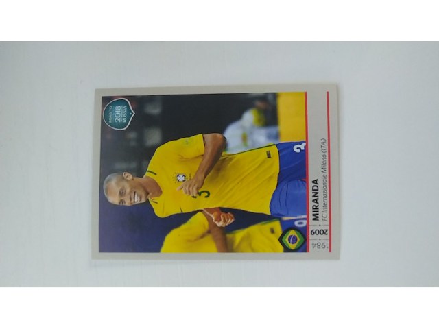 Panini Road to Russia 2018 sličica broj 306