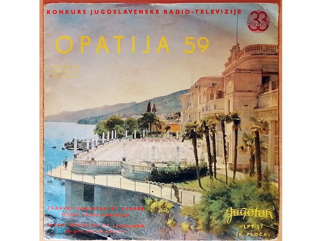 LP V/A - Opatija 59 (1959) ploča 1, odličan primerak
