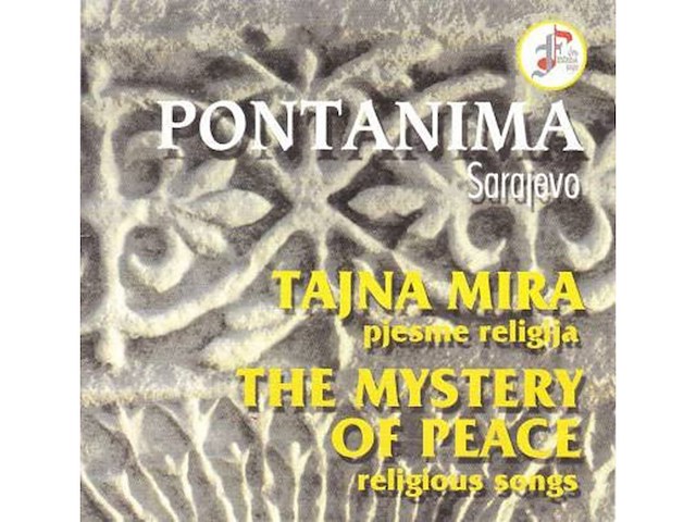 Pontanima Sarajevo, The Mystery Of Peace CD NOV