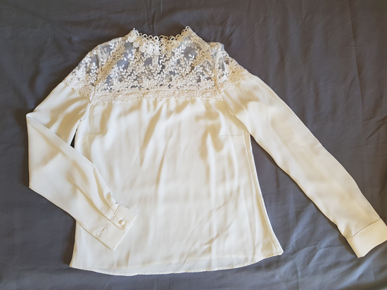 Bela elegantna bluza 34-36