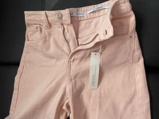 Bershka roze farmerice