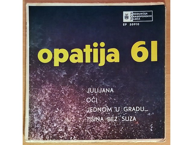 EP V/A - Opatija 61 (1962) Lola, Dušan, Anica, Gabi, VG