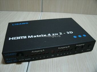 Hdmi Ligawo Matrix 4 zu 2 -3D!