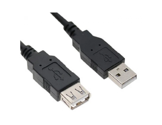 E-Green (OST03428) produžni kabl USB A (Muški) na USB A (Ženski) 1.8m crni