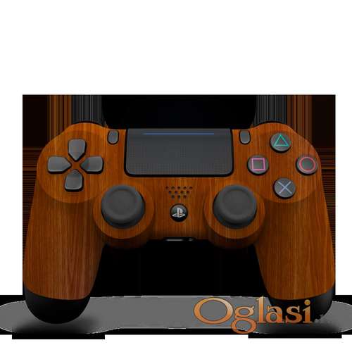 Dzojstik za PS4 bezicni PS4 Wood Grain Edition