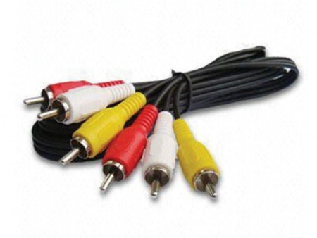 Xwave 3RCA TO 3 RCA CABLE ,1.5M ( 3R-->3R )