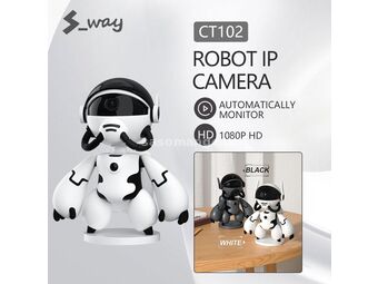 Robot kamera sa rotirajucom glavom IP Wifi FULL HD