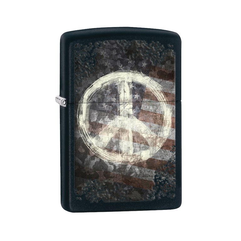 ZIPPO Peace on flag