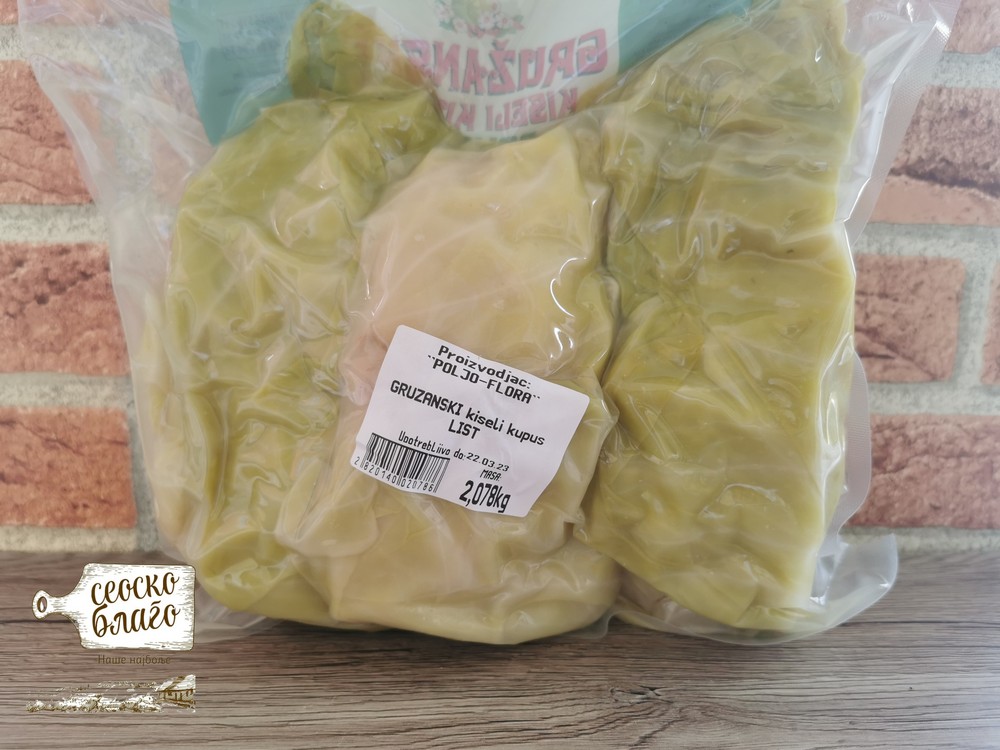 Kiseli kupus listovi 2kg