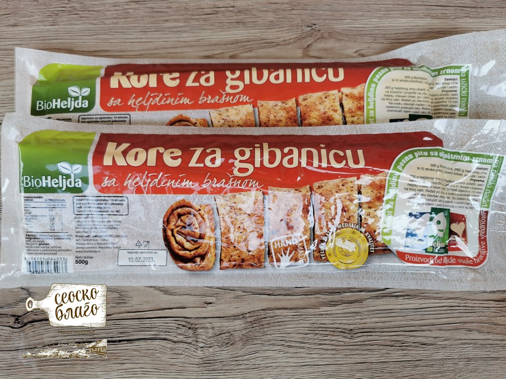 Kore od heljdinog brašna 500gr