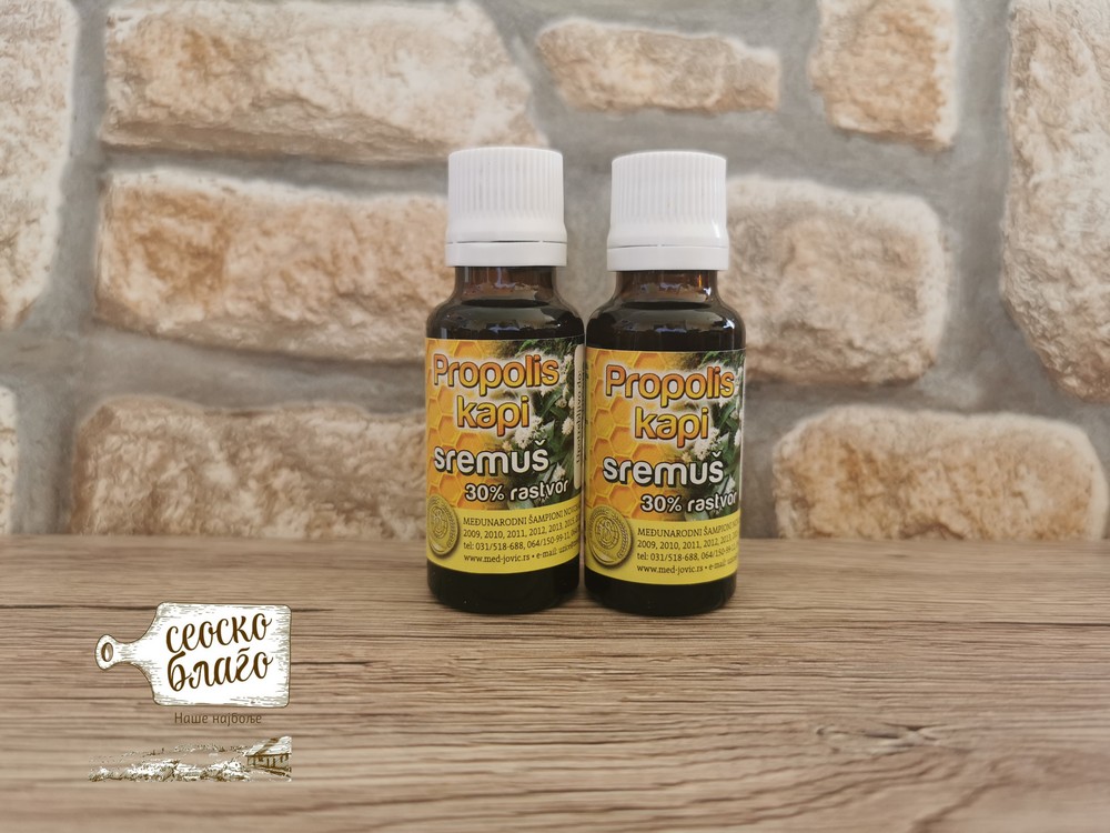 Propolis kapi sa sremušem 30% 20ml