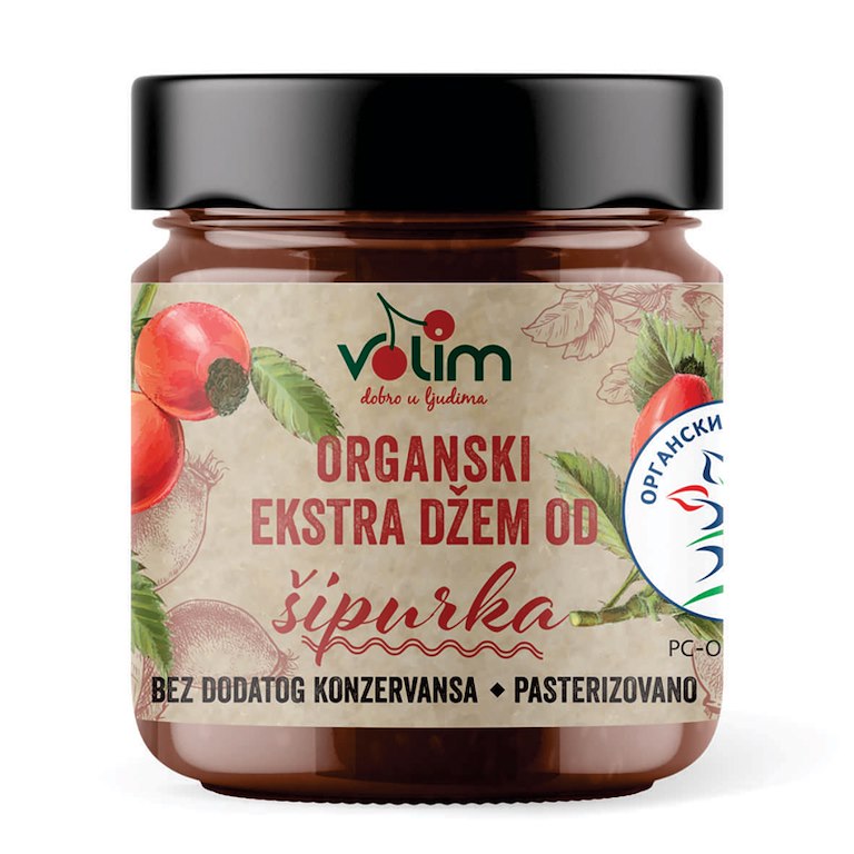 VOLIM-ORGANSKI EXTRA DZEM SIPURAK BS 250G