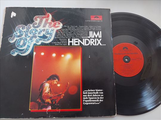 The stoy of Jimi Hendrix Polydor gramofonska ploča