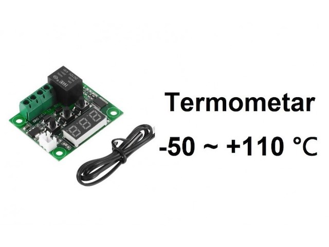 Digitalni termometar -50 do +110 C - termoregulator
