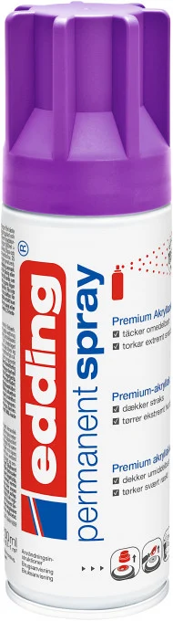 Permanent sprej E-5200 mat, 200 ml