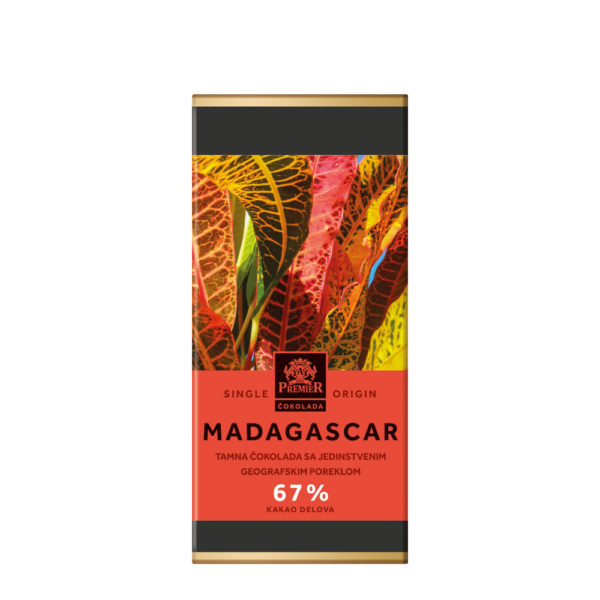 Tamna čokolada Madagascar 67% 100g