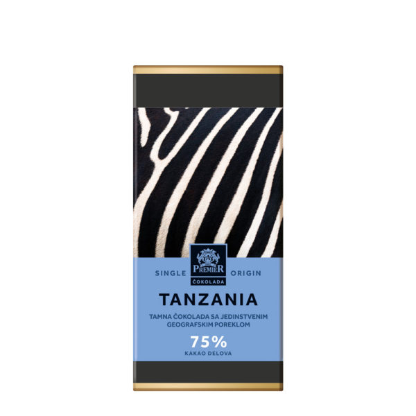 Tamna čokolada Tanzania 75% 100g