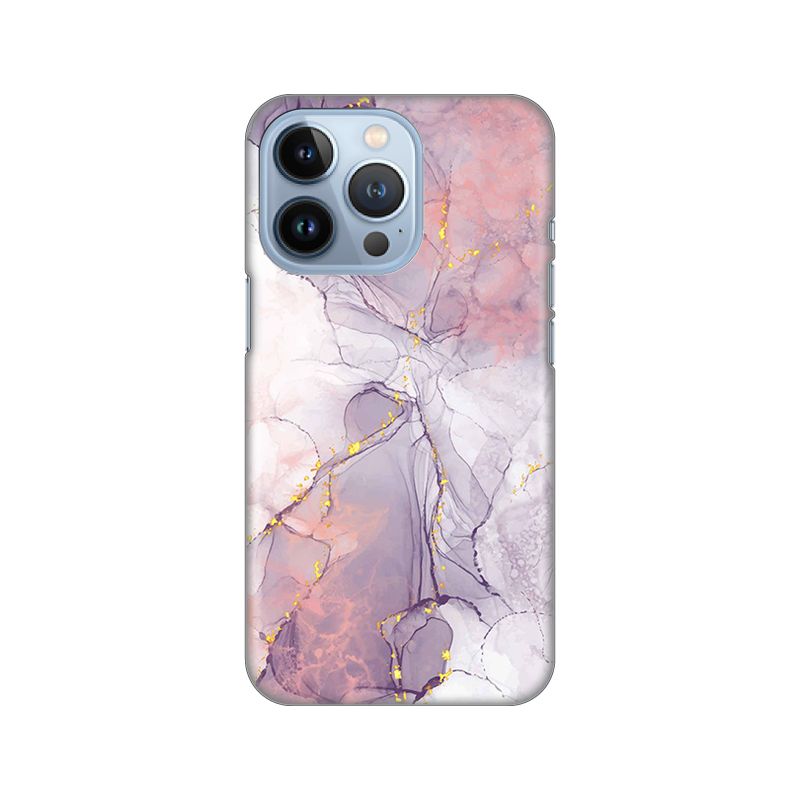 Maskica Silikonska Print za iPhone 13 Pro 6.1 Pink Marble