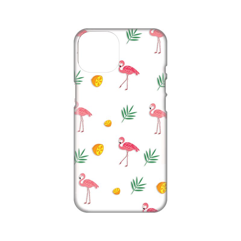 Maskica Silikonska Print Skin za iPhone 14 6.1 Flamingos