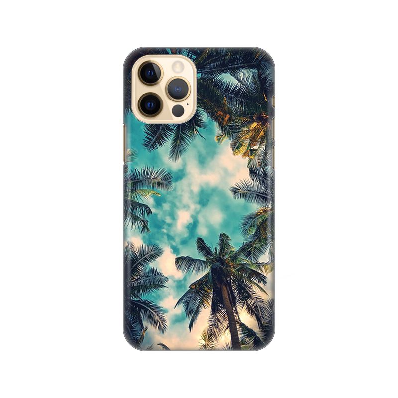 Maskica Silikonska Print Skin za iPhone 12/12 Pro6.1 Palm Tree