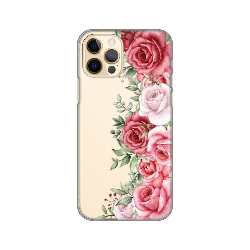 Maskica Silikonska Print Skin za iPhone 12/12 Pro 6.1 Wild Roses