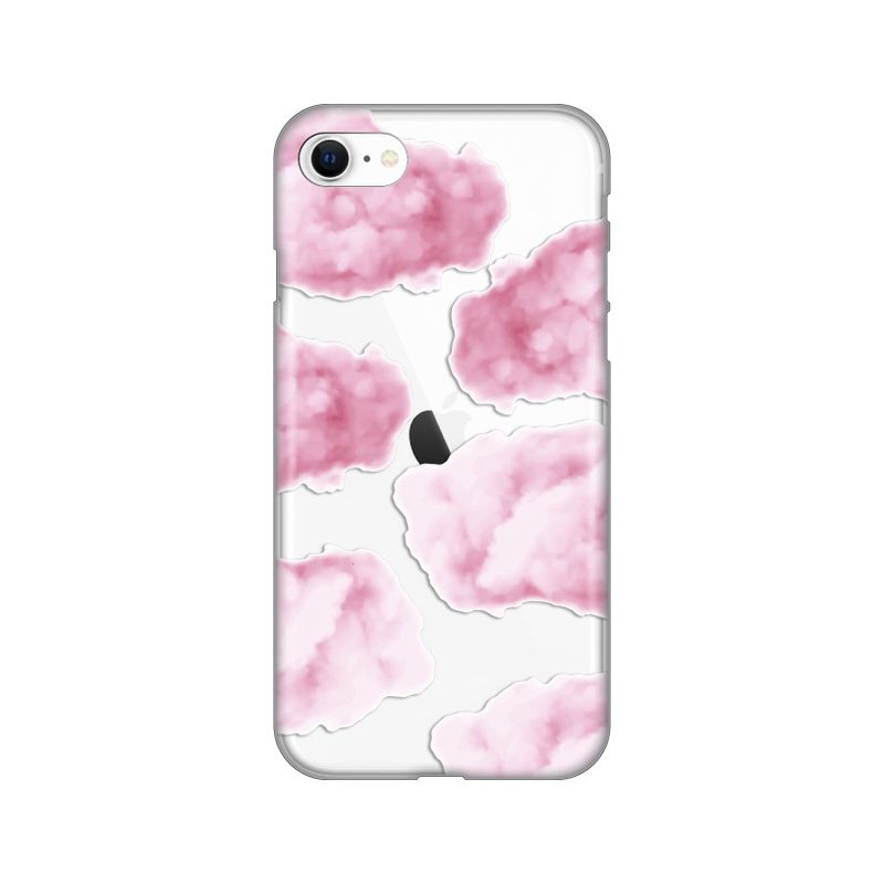 Maskica Silikonska Print Skin za iPhone 7/8/SE 2020/2022 Pink Clouds