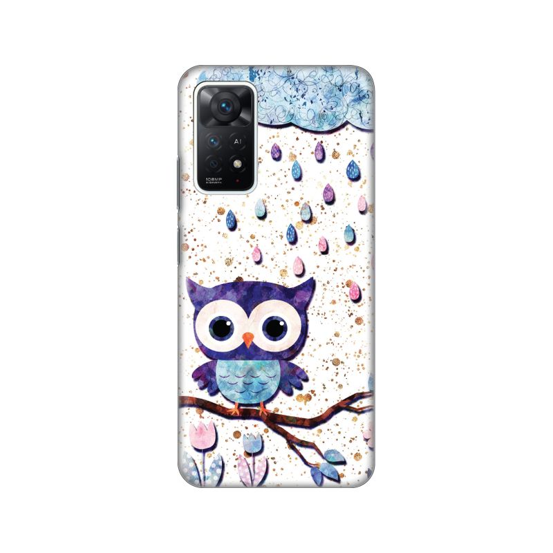 Maskica Silikonska Print Skin za Xiaomi Redmi Note 11 Pro 4G/5G Owl