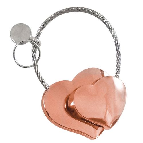 Viter Privezak srca rose gold