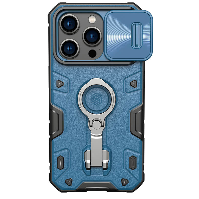 Maska(futrola) Nillkin CamShield Armor Pro za iPhone 14 Pro 6.1 plava