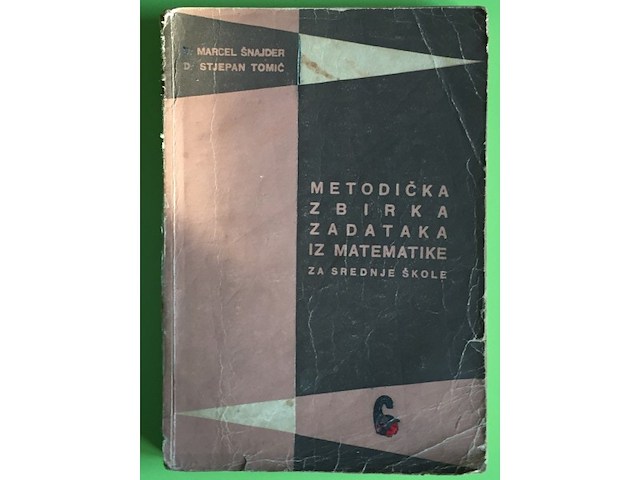 Metodička zbirka zadataka iz matematike za srednju