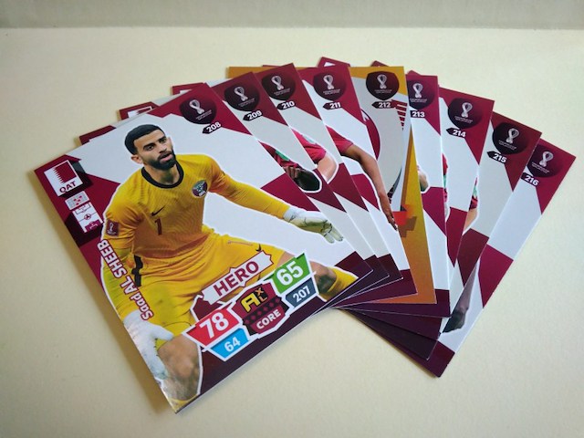 Adrenalyn XL Qatar 2022 -  Hero - Lot - QAT