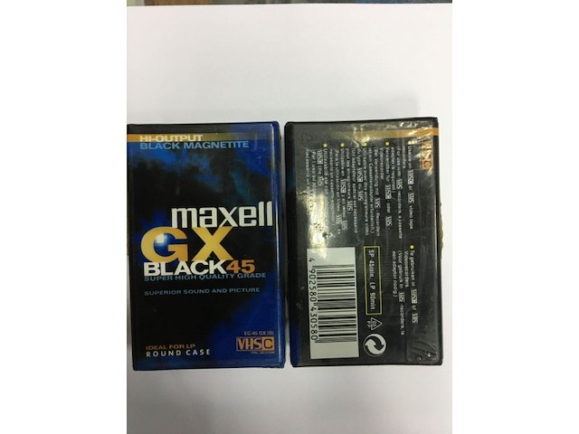 video kaseta VHS C Maxell