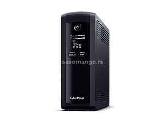 CyberPower 1600VA, 960W VP1600EILCD, line-int., Euro, desktop