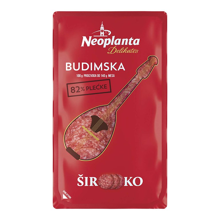 Neoplanta kobasica Budimska slajs 100g Neoplanta