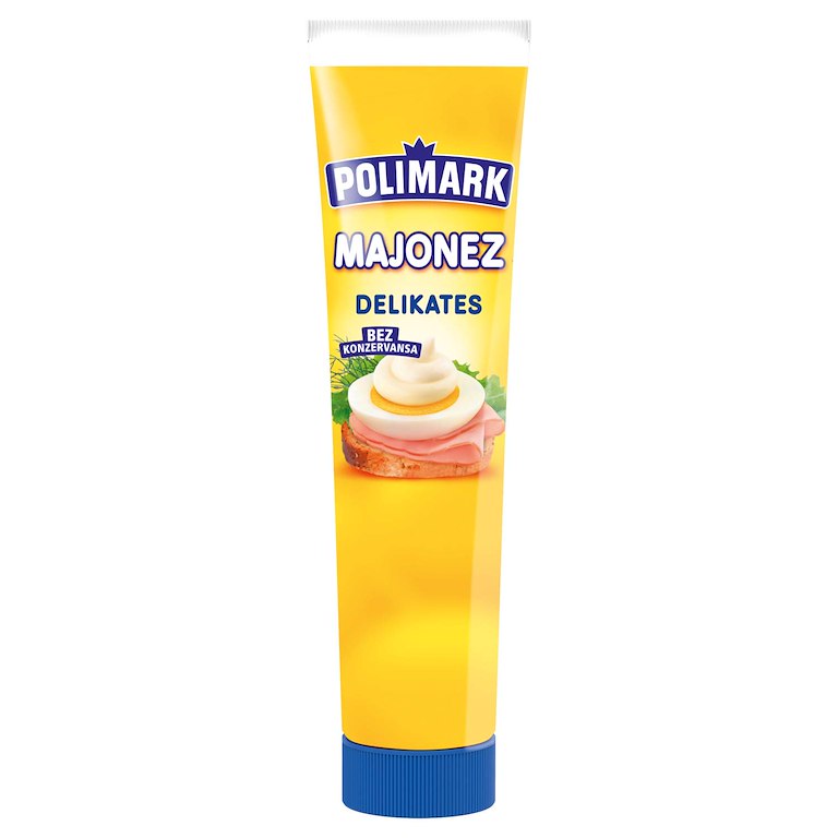 Polimark majonez delikates tuba 165ml polimark