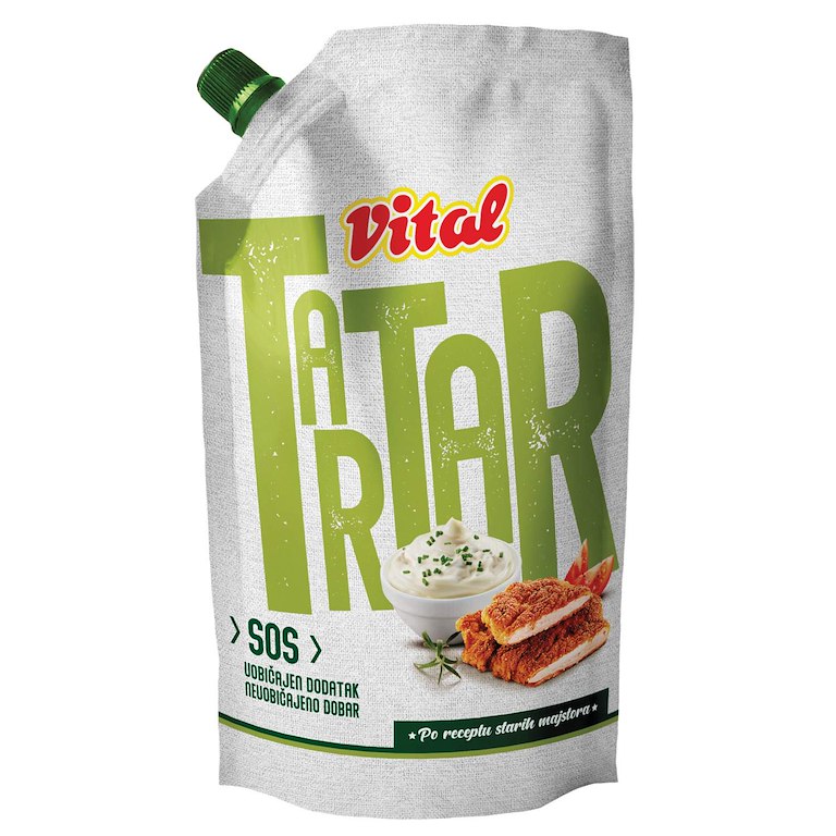 Vital tartar sos mayovita 270g dojpak vital