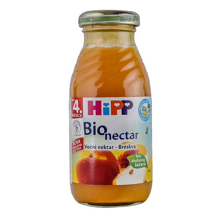 Hipp Bio voćni nektar breskva 200ml