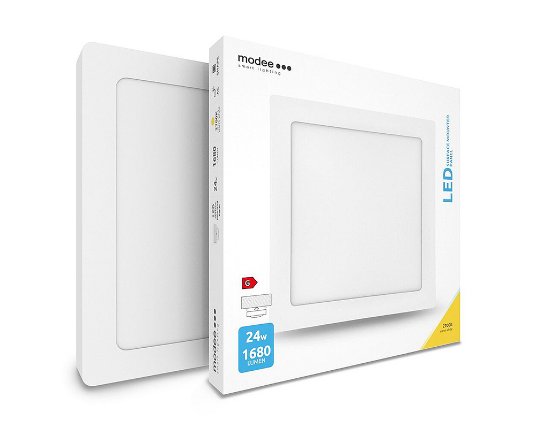 Modee Light LED panel nadgradni 24W, 2700K kvadratni