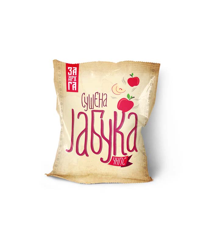 Suva jabuka – čips Zadruga, 40g