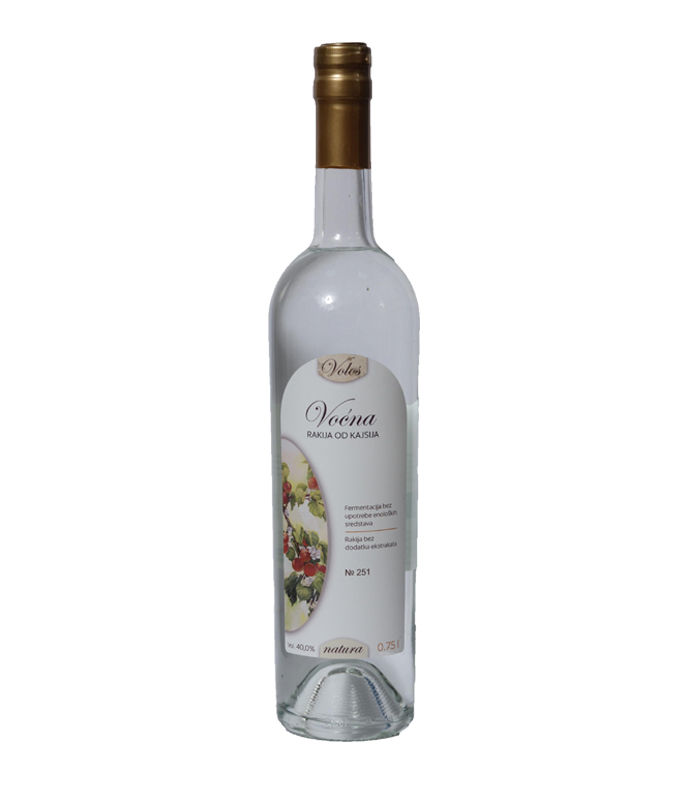 Volos rakija od kajsija 0,75l