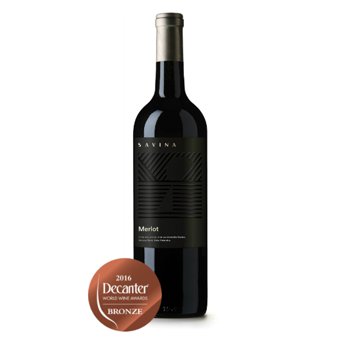 Savina vina Merlot 0,75l