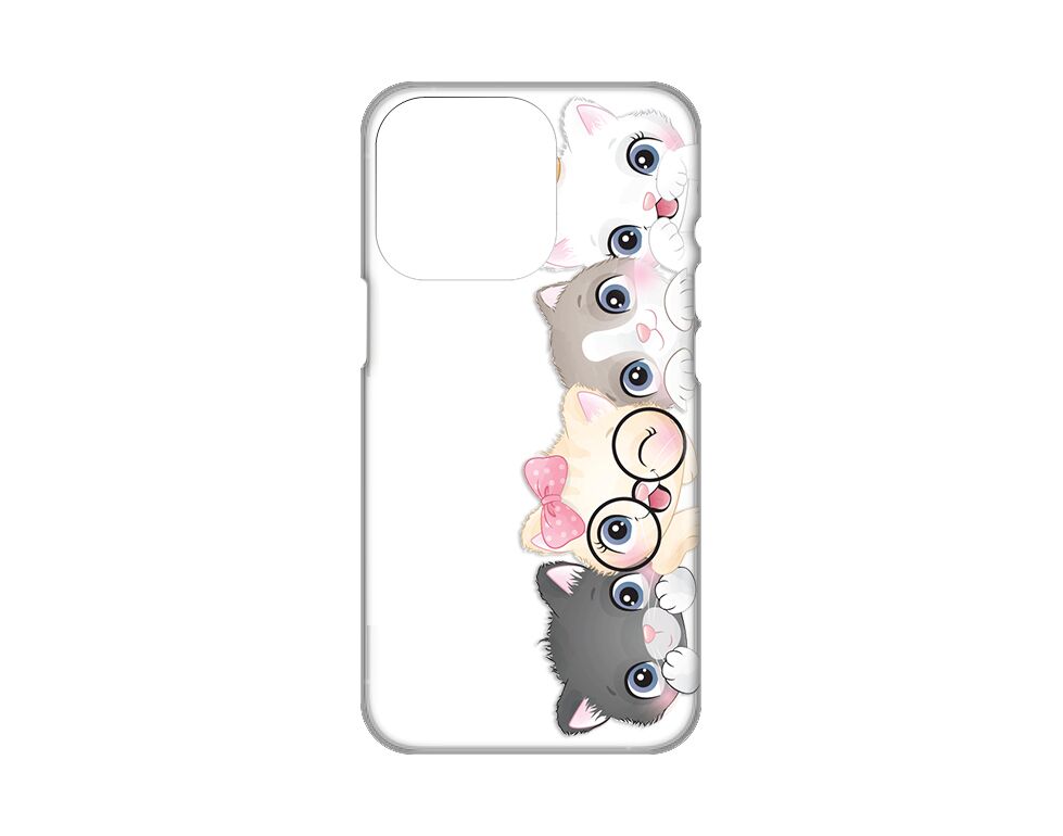 Silikonska futrola PRINT Skin - iPhone 14 Pro Cats