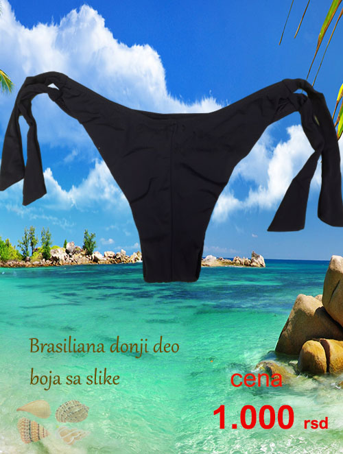 Brasiliana ženska kupaći samo donji deo