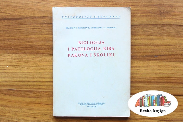 Biologija i patologija riba, rakova i školjki – na prodaju