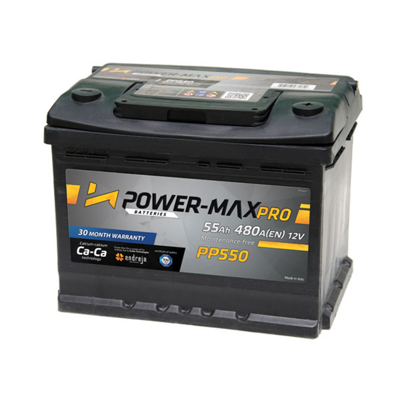 Akumulator PP550 12V 55Ah (Power-Max Pro)