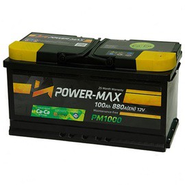 AKUMULATOR PM1000 12V 100AH (POWER-MAX)